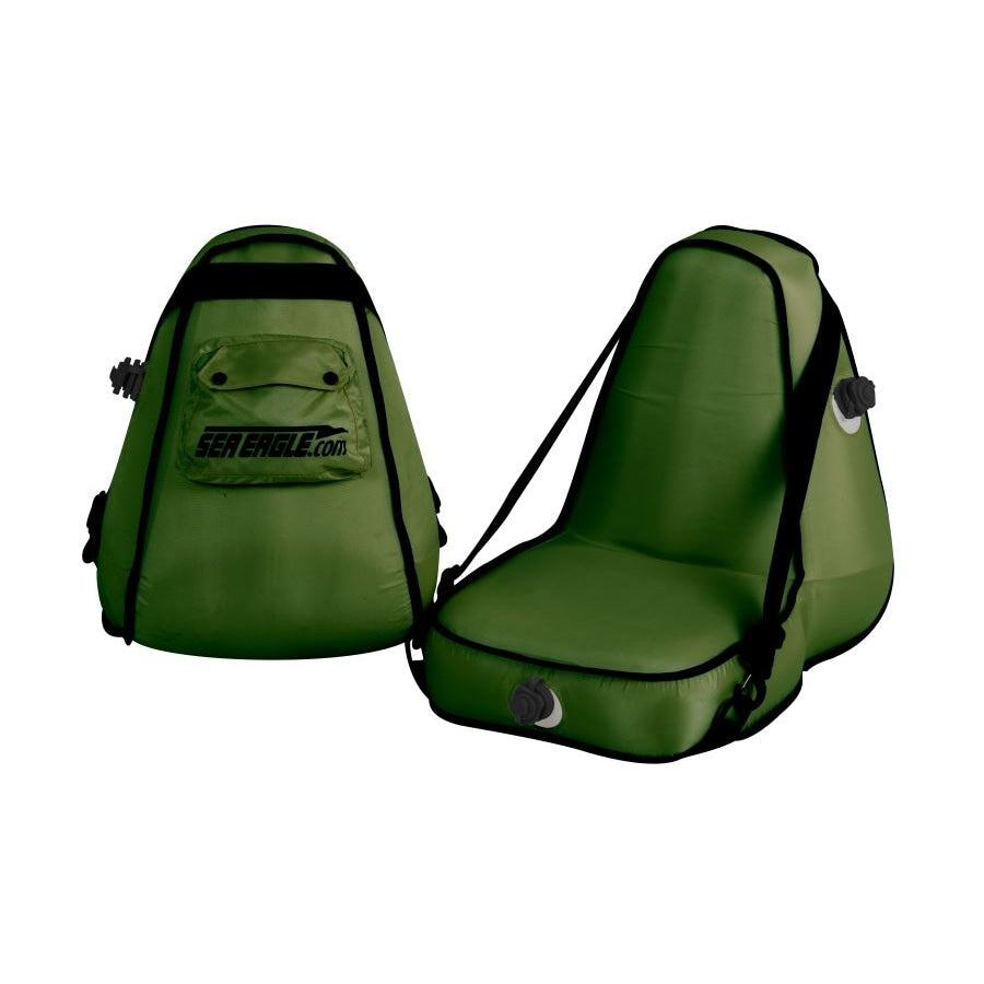 Buy Sea Eagle Deluxe Inflatable Kayak Seat Green — Garage Department